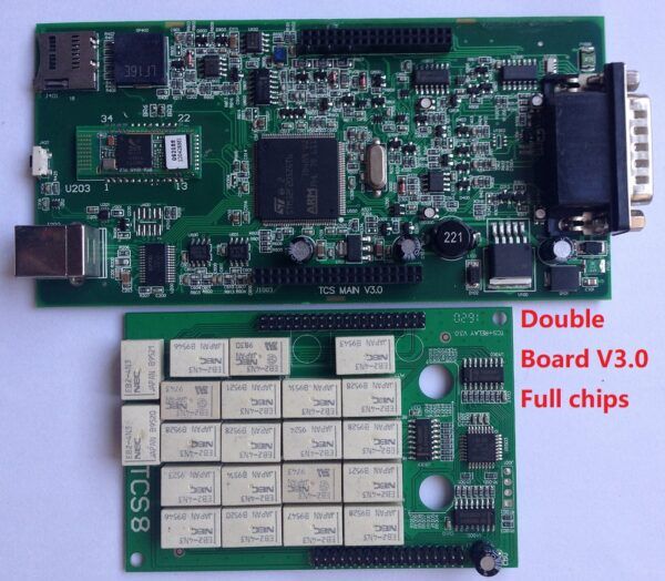 Delphi DS150E Diagnostic Tool V2021.11 Single Board&Double V3.0 PCB