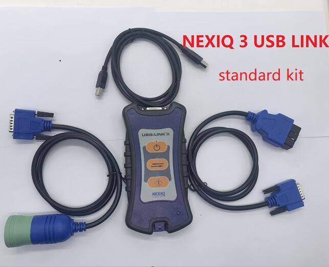 NEXIQ3 USB Link Pass-Thru Truck Diagnostic Tool Full Chips